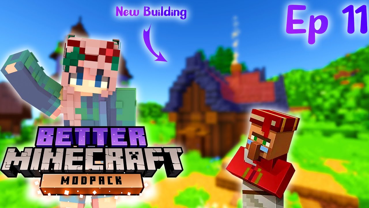 Getting a MENDING Villager! | Better Minecraft | Ep 11 - YouTube