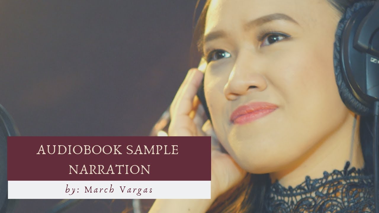 Non-Fiction Audiobook (Female Narrator) - March Vargas - YouTube