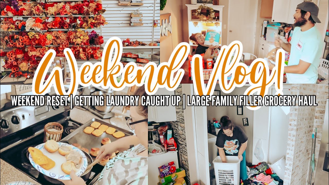 WEEKEND VLOG | mobile home living | getting my laundry under control ...