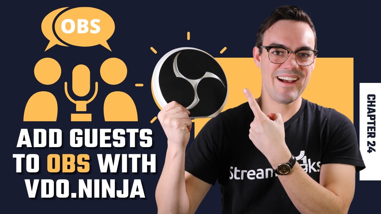 Add Video Guests to OBS - VDO.NINJA - OBS Superuser Guidebook - YouTube