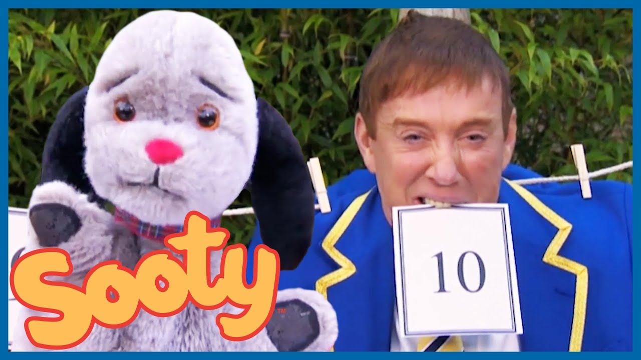 1 to 10 on the Washing Line | Learning to Count | The Sooty Show - YouTube