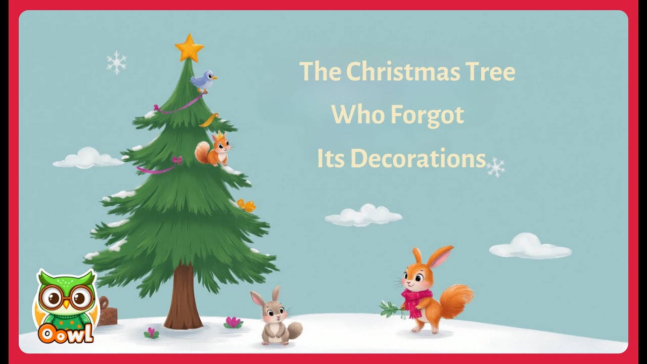 The Christmas Tree Who Forgot Its Decorations🎄 | A Heartwarming Holiday ...
