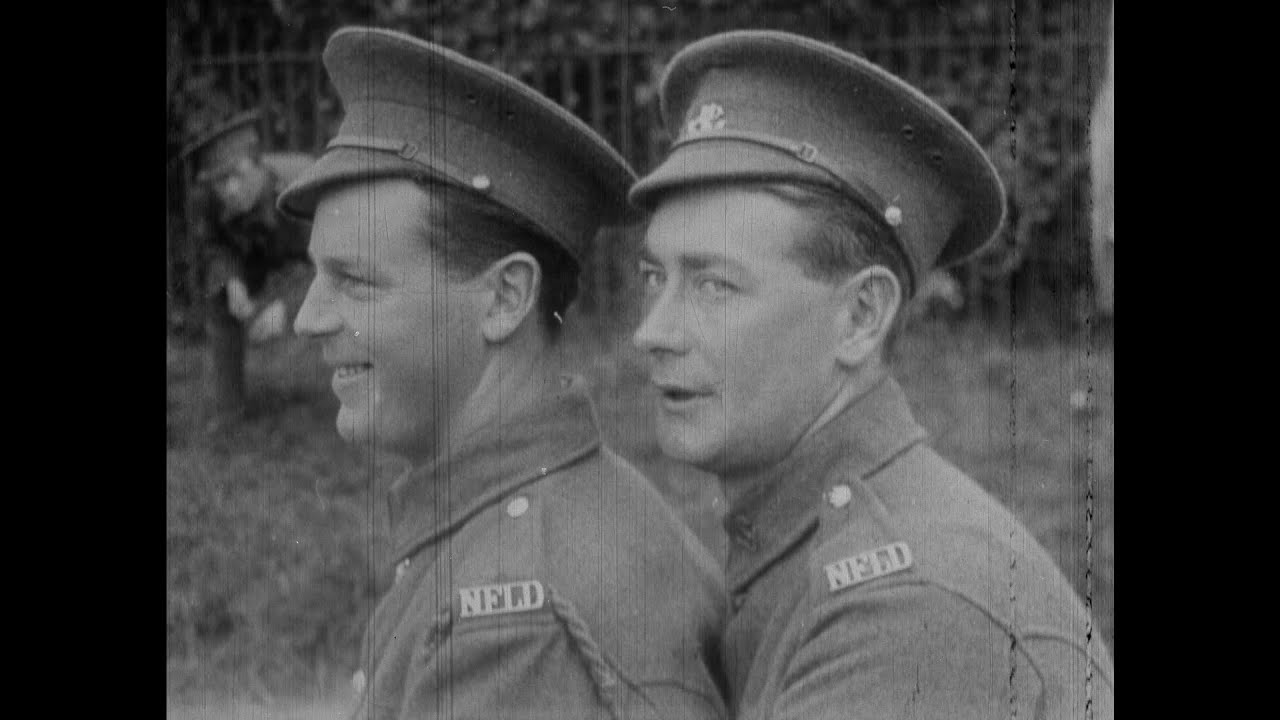 First Newfoundland Regiment WWI - YouTube