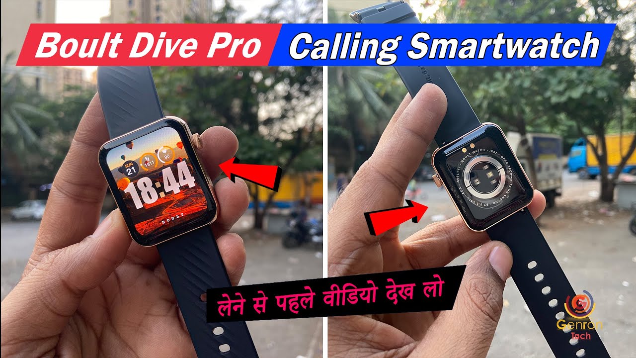 Calling Smartwatch @2499 Only ⌚Boult Dive Pro Unbox & Review | Best ...