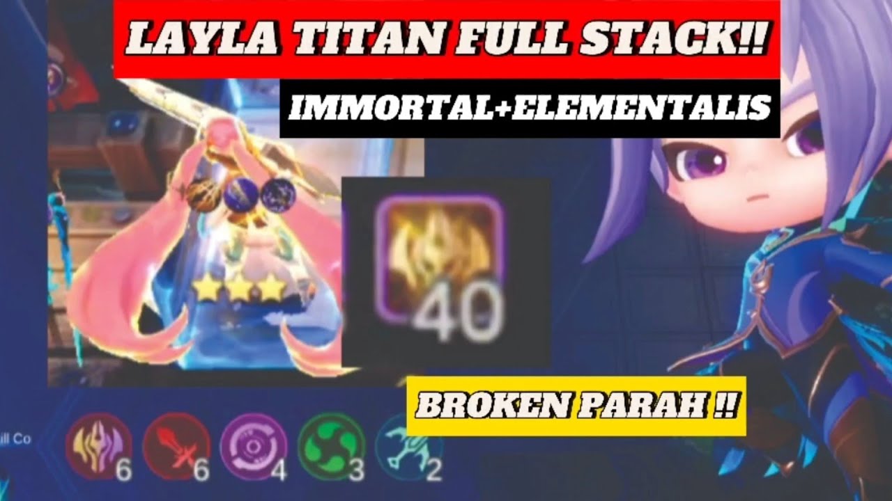 LAYLA TITAN 6 IMMORTAL + 6 WM FULL STACK !! THE REAL VS EVERYBODY ...