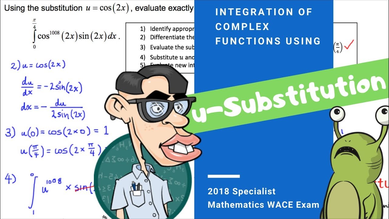 Integration using u-Substitution - YouTube