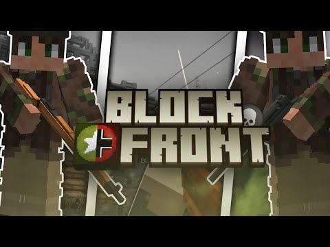 BLOCK FRONT 💥| JE VIS LA SECONDE GUERRE MONDIALE DANS MINECRAFT! - YouTube