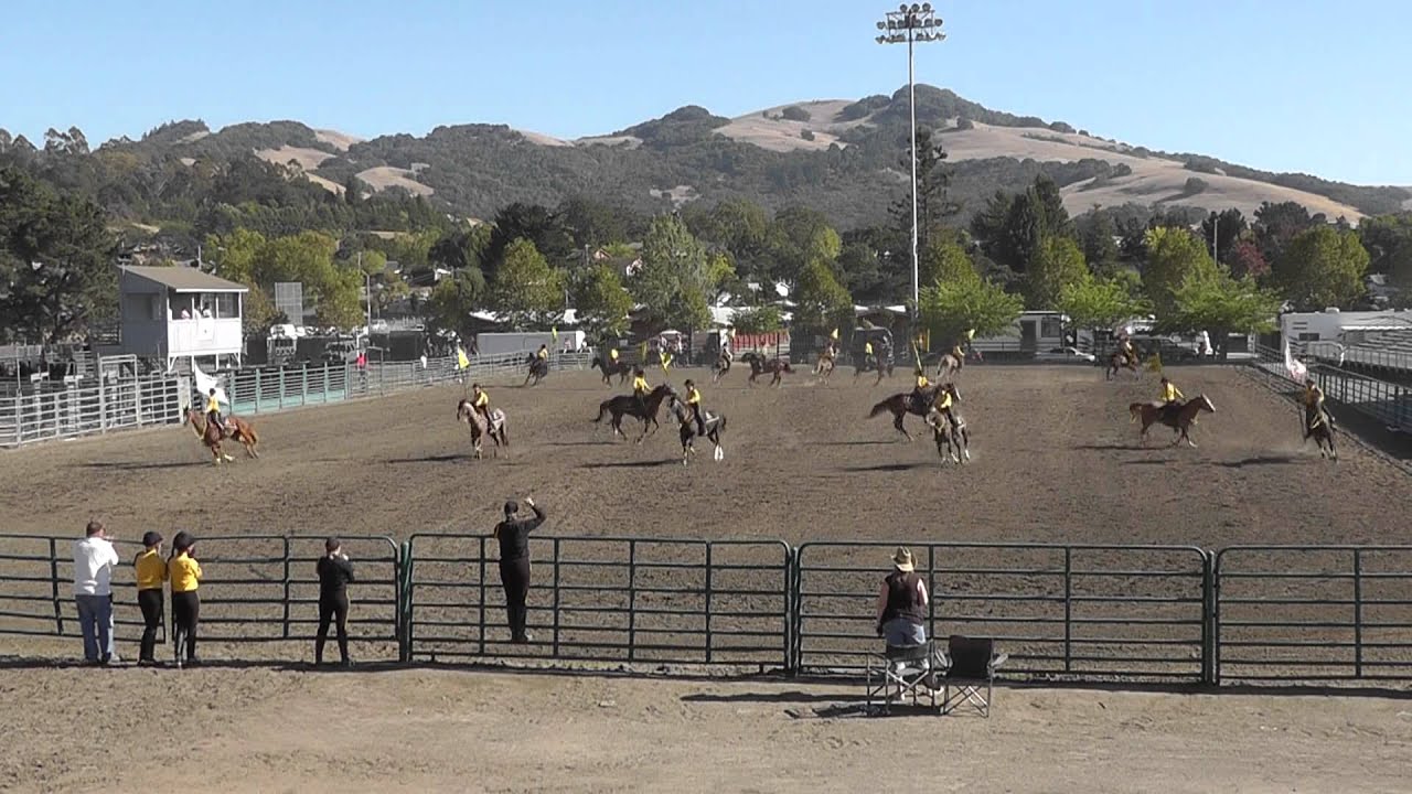 California Rangers Eagle Troop 2012 Santa Rosa Long Drill - YouTube