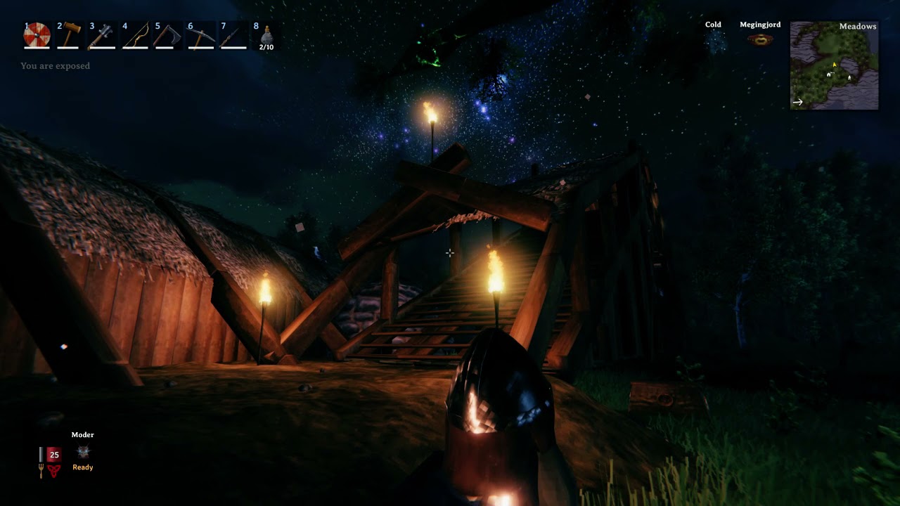 Valheim - Bridge Build - YouTube