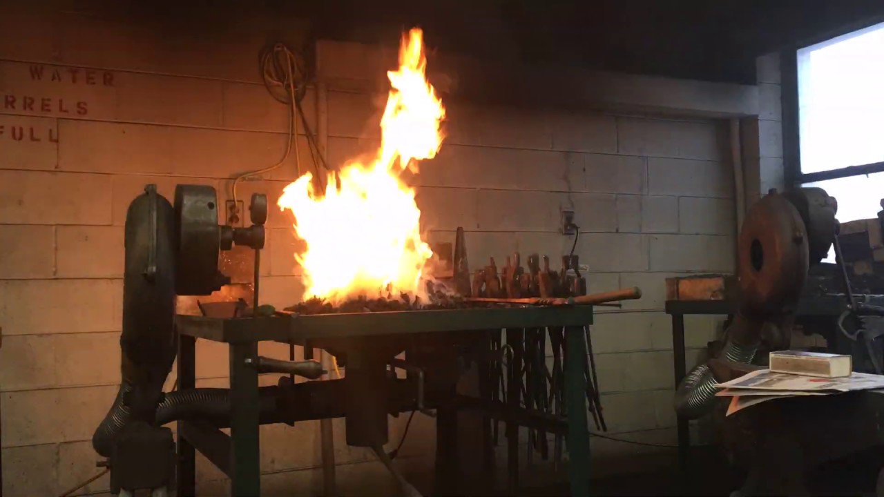 Starting a Coal Forge - YouTube