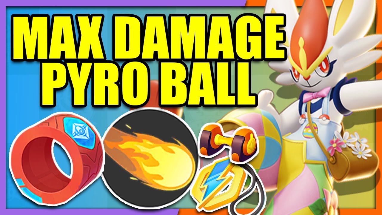 Highest PYRO BALL Damage ever on CINDERACE with the new Item | Pokemon ...