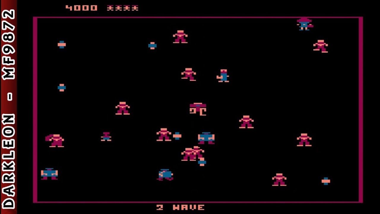 Atari 5200 - Robotron - 2084 © 1983 Atari - Gameplay - YouTube