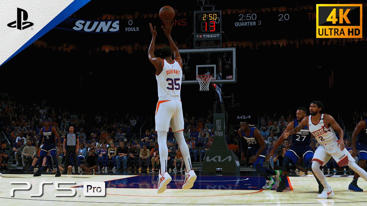 (PS5 Pro) NBA 2K25 | Suns vs. Timberwolves - PS5 Pro [4K 60FPS ...