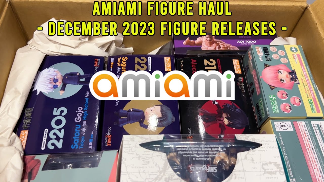 AmiAmi Figure Haul - December 2023 Figure Releases - YouTube