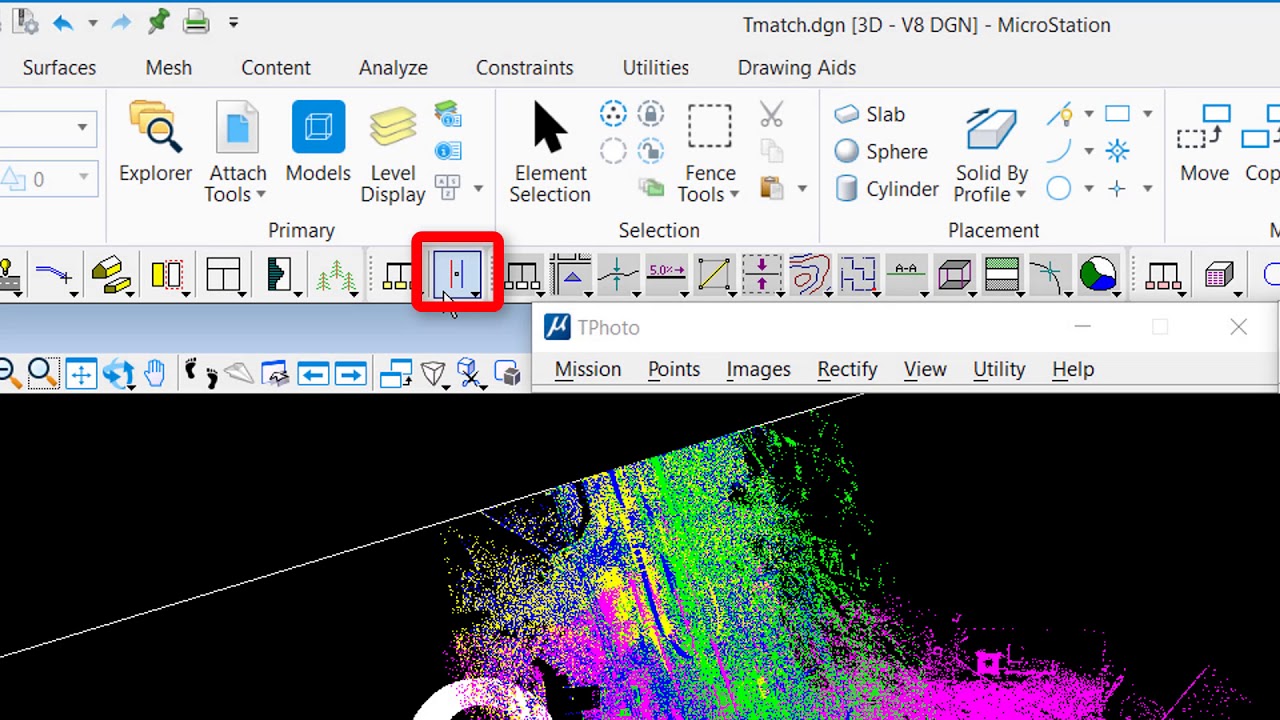 Mobile Mapping Systems - matching of point cloud by using tie lines and ...