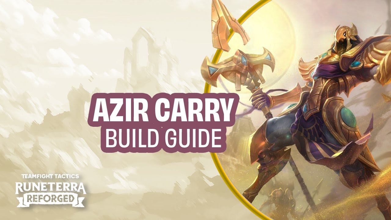 How to Play Best Comp Right Now: Azir Strategists (TFT Set 9) - YouTube