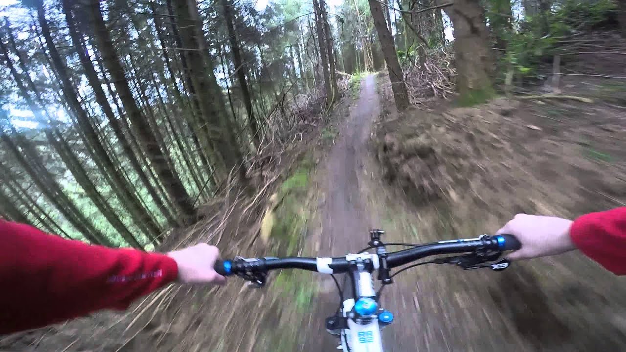 Castlewellan mtb red trail - YouTube