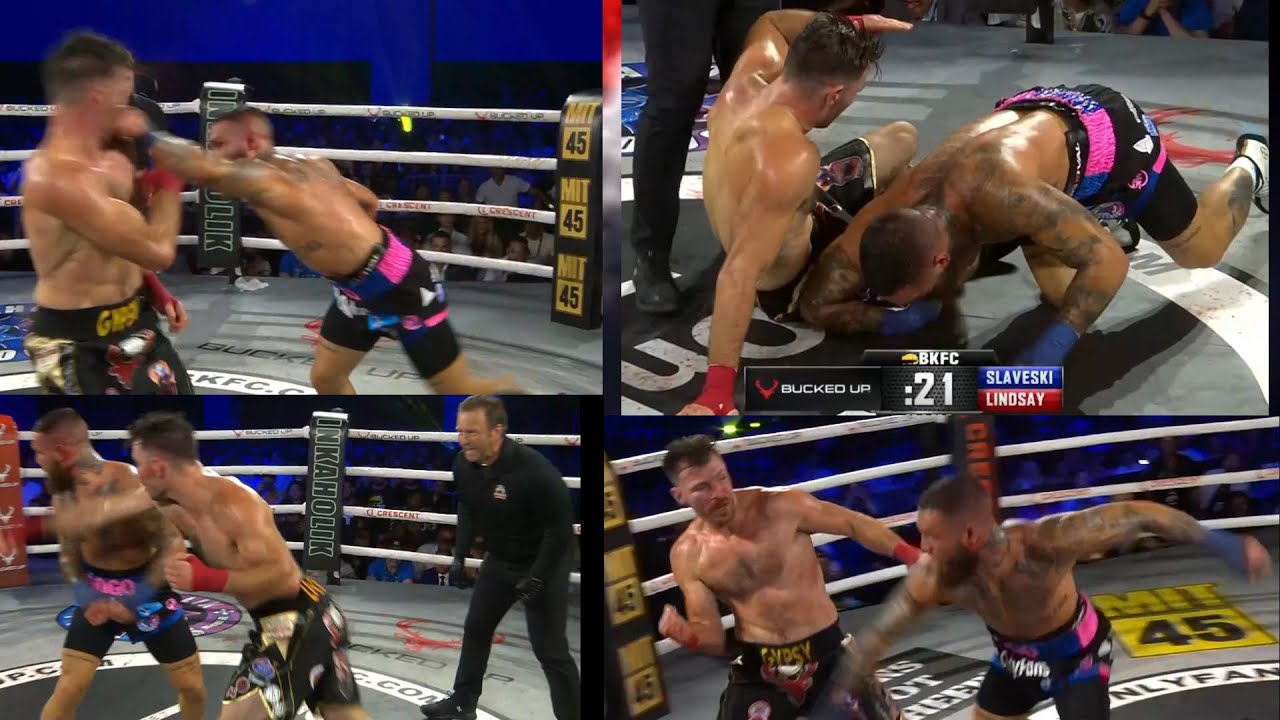 BKFC 49 GORJAN SLAVESKI VS JAKE LINDSEY - YouTube