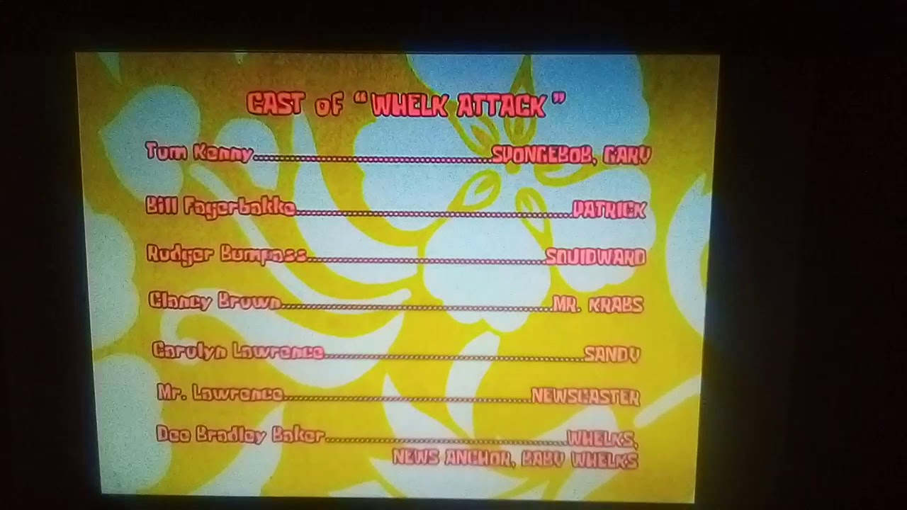 spongebob the masterpiece whelk attack credits - YouTube