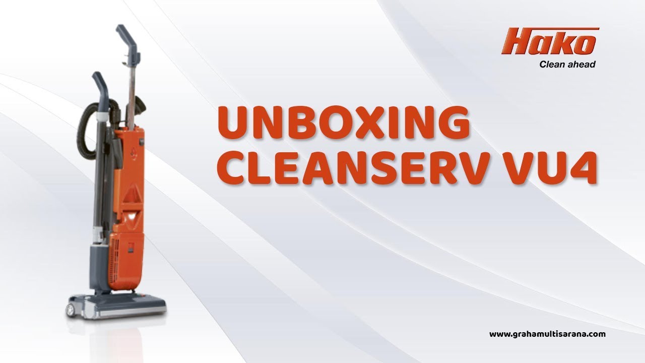 Unboxing : HAKO Cleanserv VU 4 - YouTube