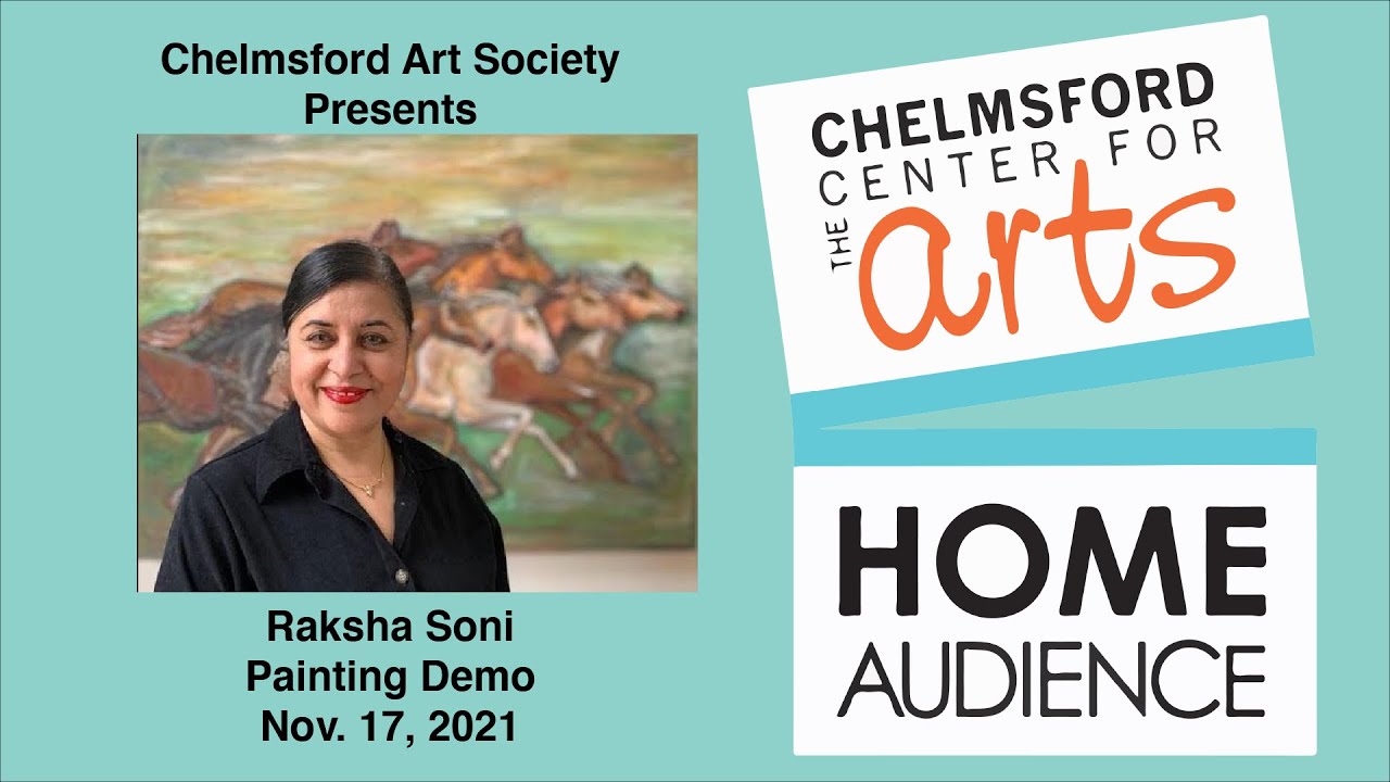 Chelmsford Art Society - Raksha Soni - Artist Demonstration - YouTube