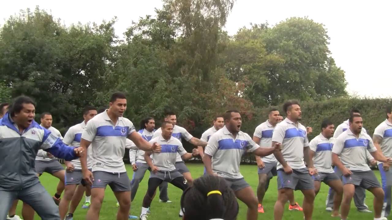 Samoans v School Children - Rugby League World - YouTube
