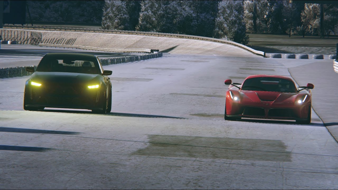 Tuned Cadillac CT5-V Blackwing 2023 vs Ferrari LaFerrari 2015 at Monza ...