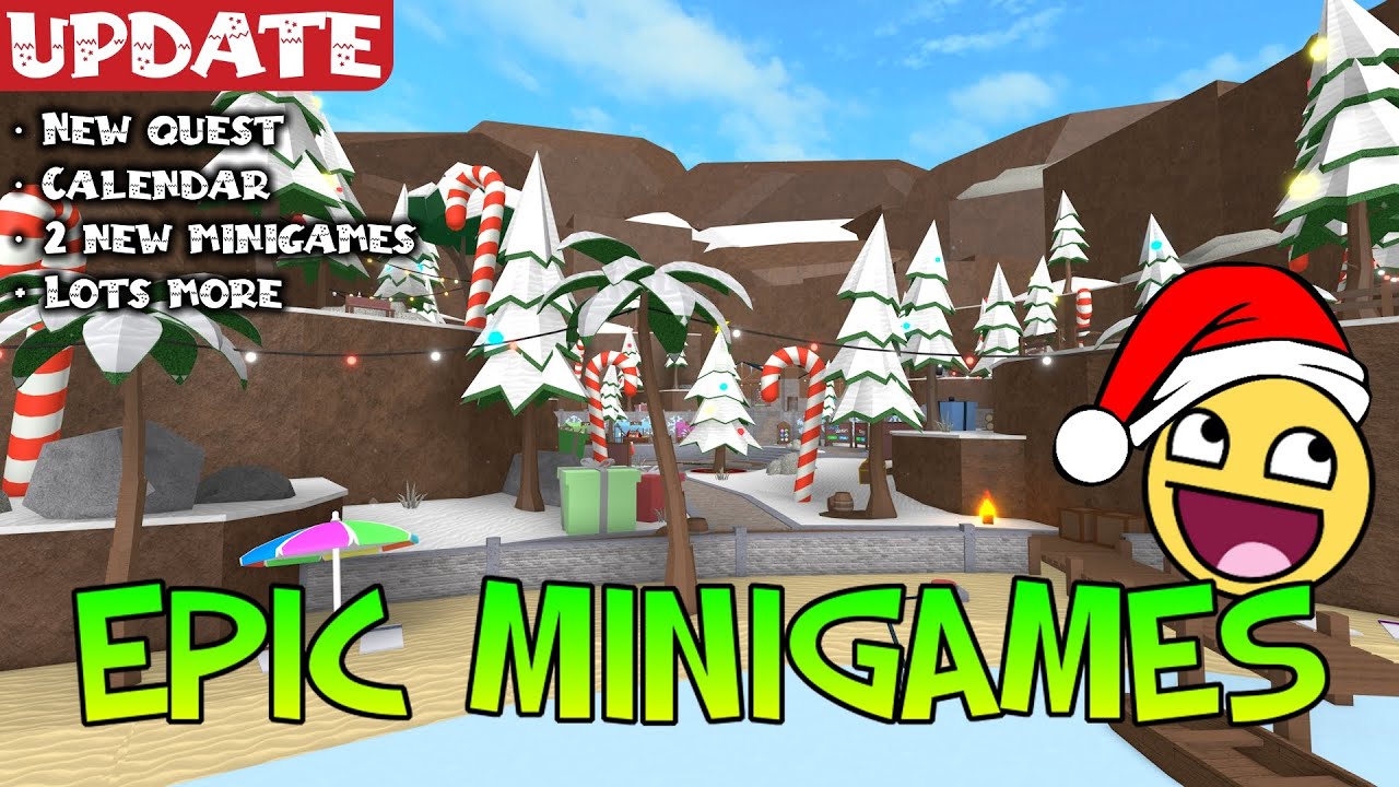 Completing Snowman's Quests In Epic Minigames Christmas Update - YouTube