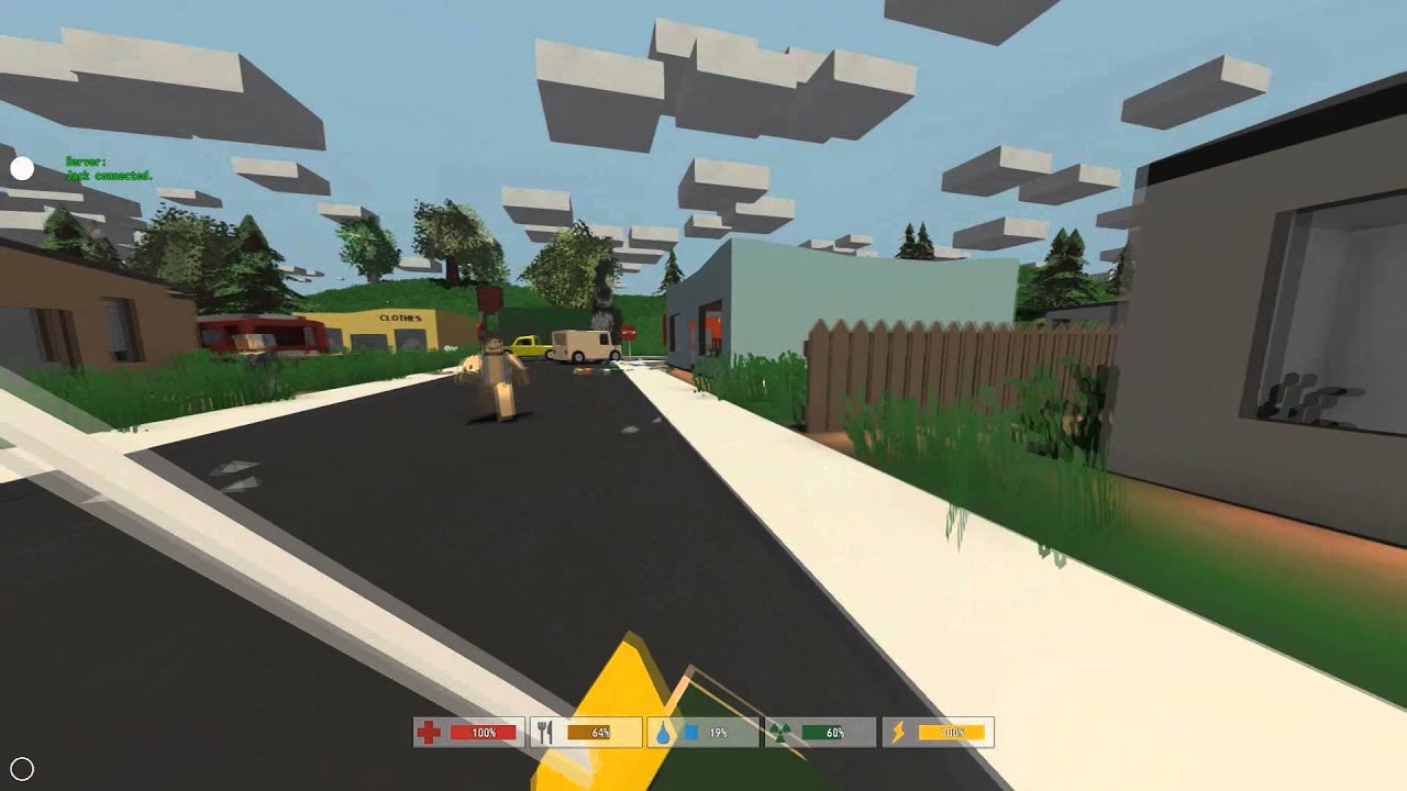 First look at: Unturned - How not to Survive your First Night - YouTube