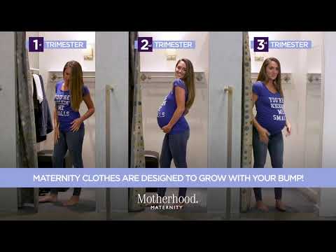 What Size Motherhood Maternity Am I