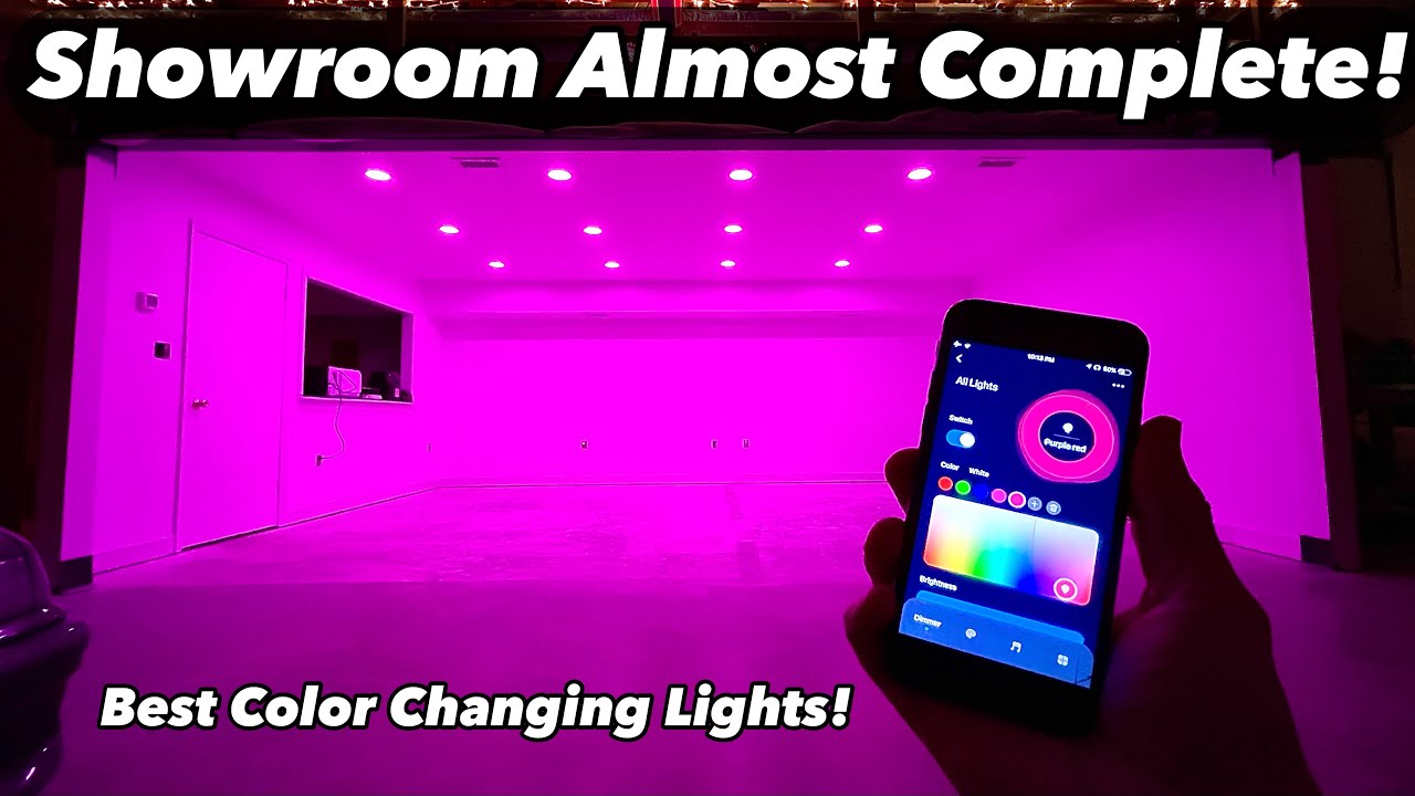 Dream Shop Renovation! Part 2: Transforming My Shop With Recessed Color ...