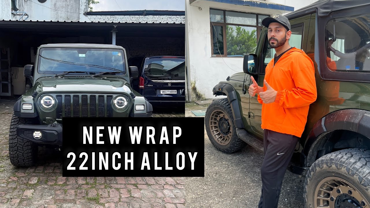 Thar Modified 🔥 New Wrap 😍 24 inch Alloys 😍One of the best 😗 - YouTube
