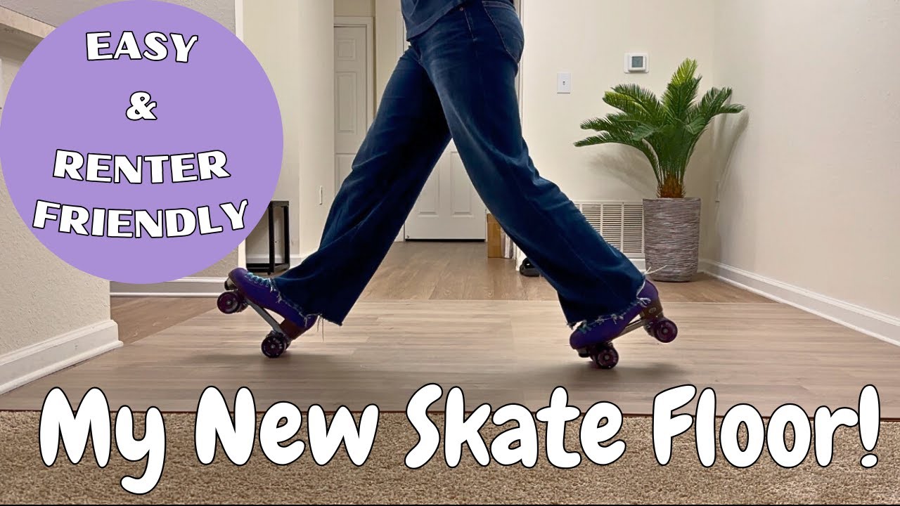 Create the Perfect Roller Skating Surface in Your Apartment! - YouTube