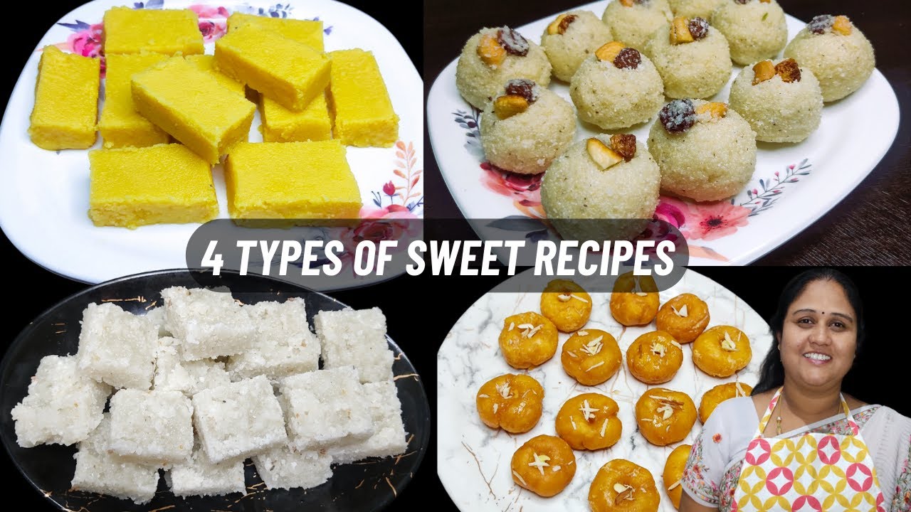 4 Types of Sweet Recipes in Tamil | Indian Sweet Recipes in Tamil ...