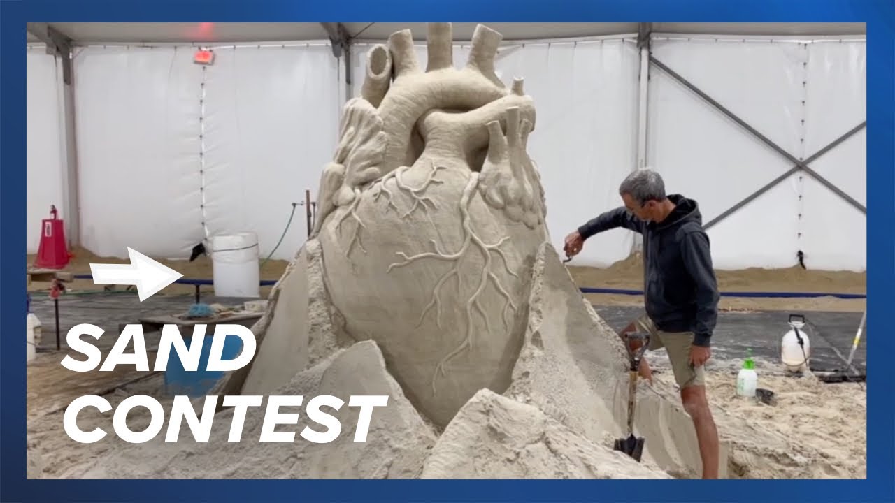 Watch these professional sand artists compete for cash - YouTube