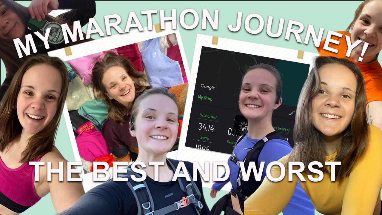 MY MARATHON JOURNEY! the ups and downs of it all! - here's to the ...