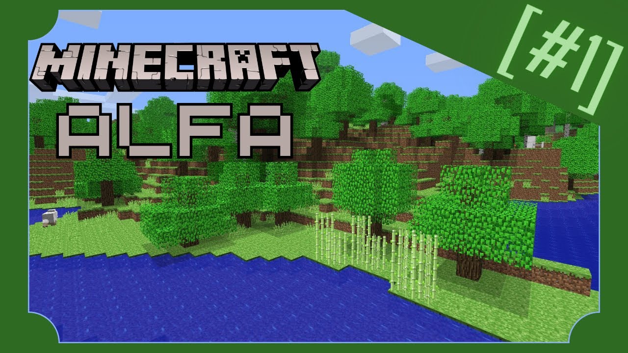 ZOSTAŁEM JASKINIOWCEM?! | Minecraft Alfa🪨[#1] - YouTube