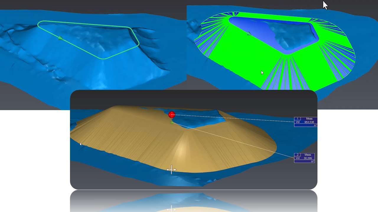 Leica Cyclone 3DR: Scripting for 3D Embankment Modelling - YouTube