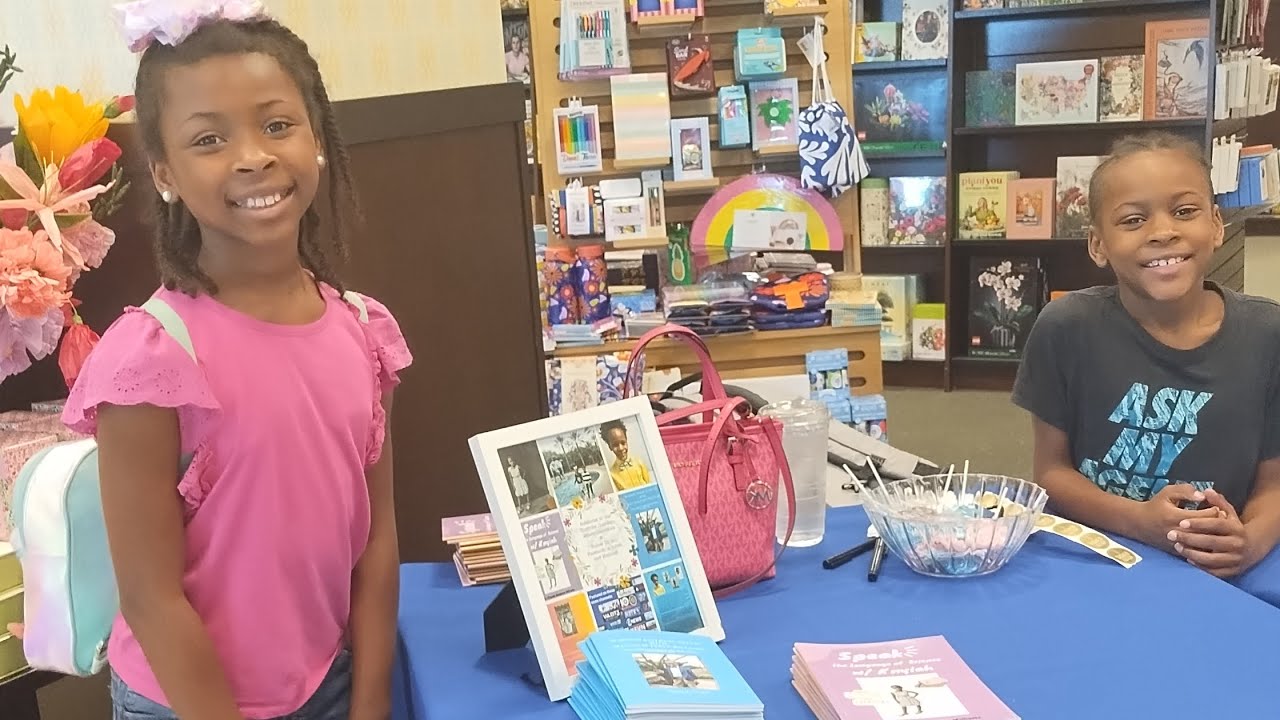 A'nyiah and Malcolm's Book 📖 Signing, May 2024 - YouTube