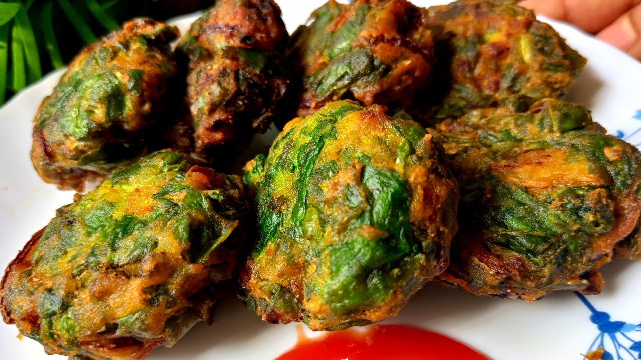 পালং শাকের কাবাব খেতে খুবই মজার||Crispy Palok kabab Recipe//Palok ...