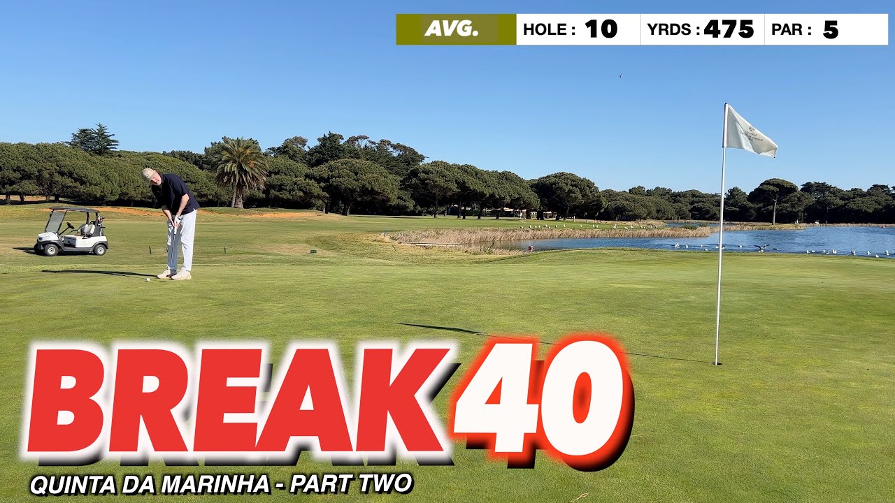 9 Handicap golfer - every shot 9 holes - Part 2 - Portugal - YouTube