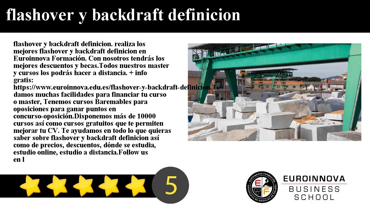 flashover y backdraft definicion - YouTube