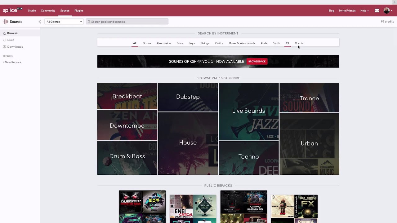 How to make your own custom sample pack with Splice Sounds - YouTube