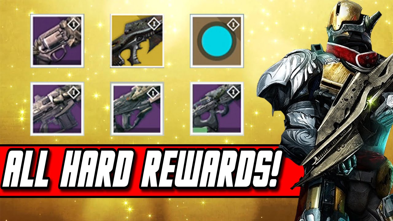 Destiny - All Hard Mode Weapons Gameplay - Crota's End Raid Reward ...