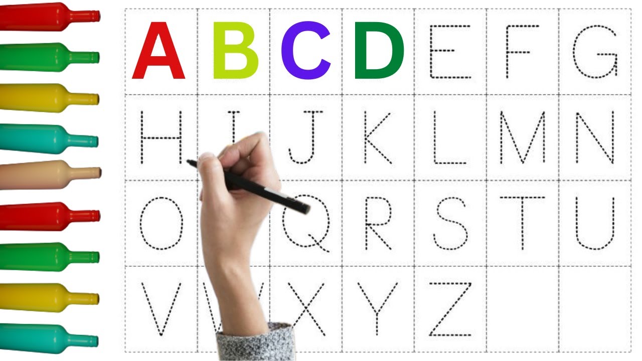 abcdefghijkl , a for apple , b for ball , c for cat , nursery rhymes ...