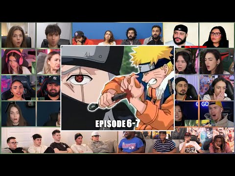 Naruto Episode 6-7 Reaction Mashup | ナルト