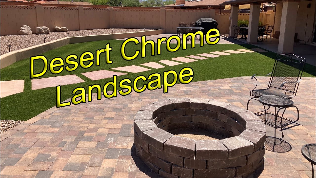Desert Chrome Landscape - Redo of our back yard - Fantastic project ...