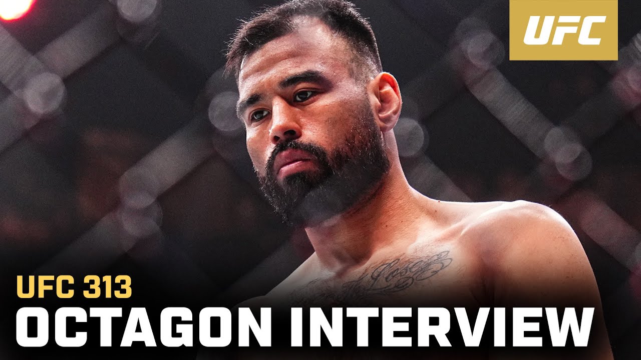 Ozzy Diaz Octagon Interview | UFC 313 - YouTube