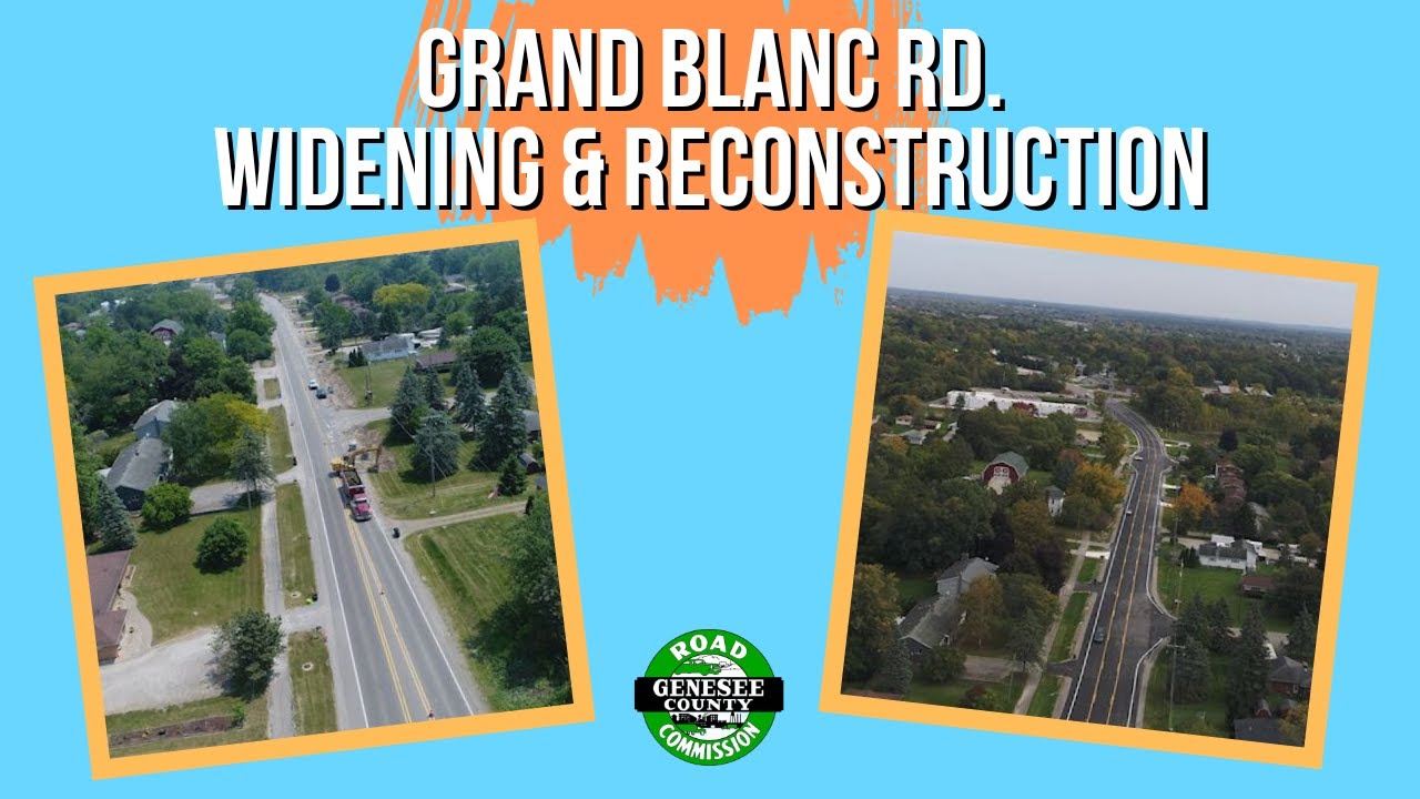 Grand Blanc Rd. widening & reconstruction - YouTube
