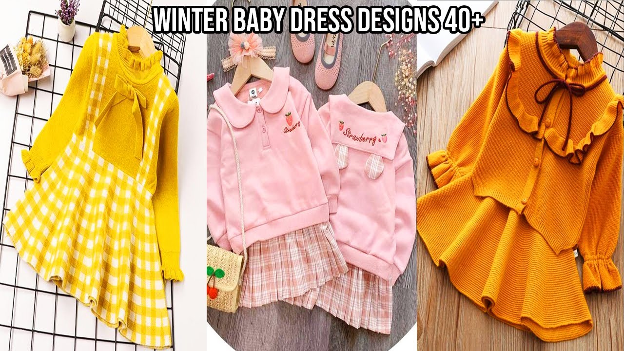 Winter Frock Designs for Baby Girl 2023 | Baby Frock Designs | Baby Ke ...